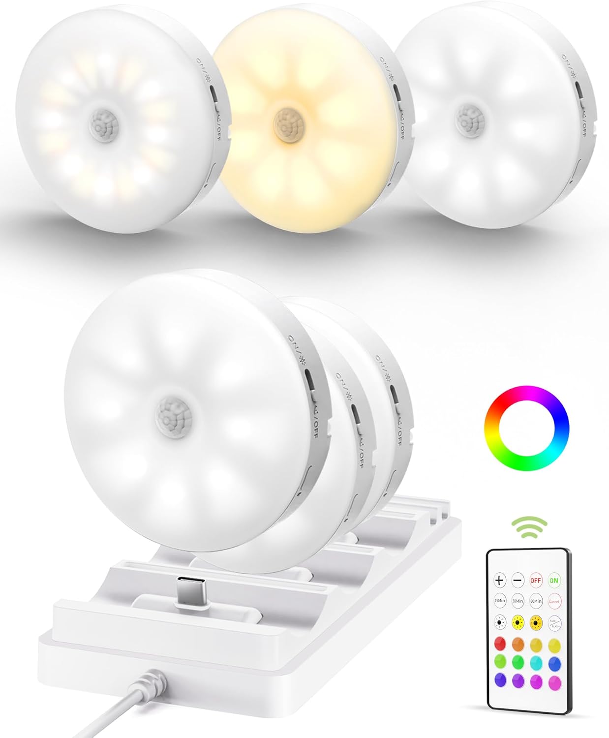 led light with remote sensor